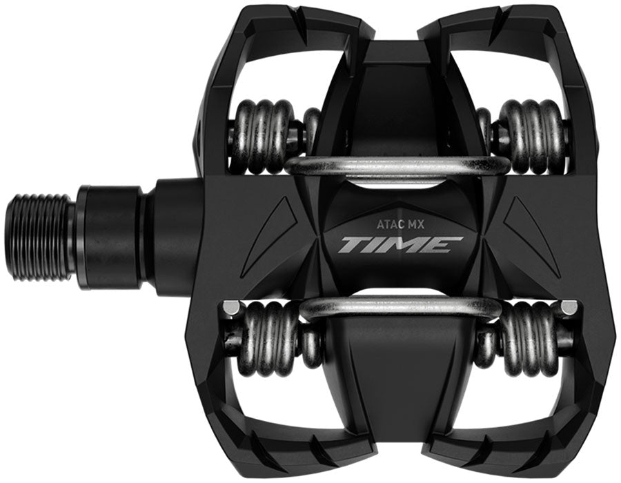 Time MX Pedals - Dual Sided Clipless with Platform Aluminum 9/16" Blac