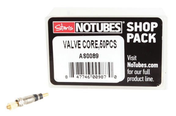 Stan's Tubeless Universal Valve Cores - Presta 50 Pack